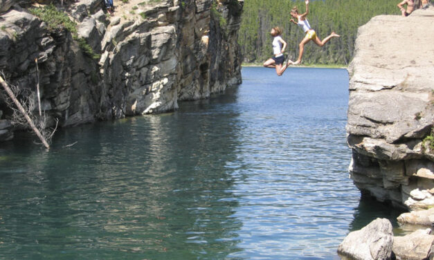 Cliff Diving | All about Jasper National Park