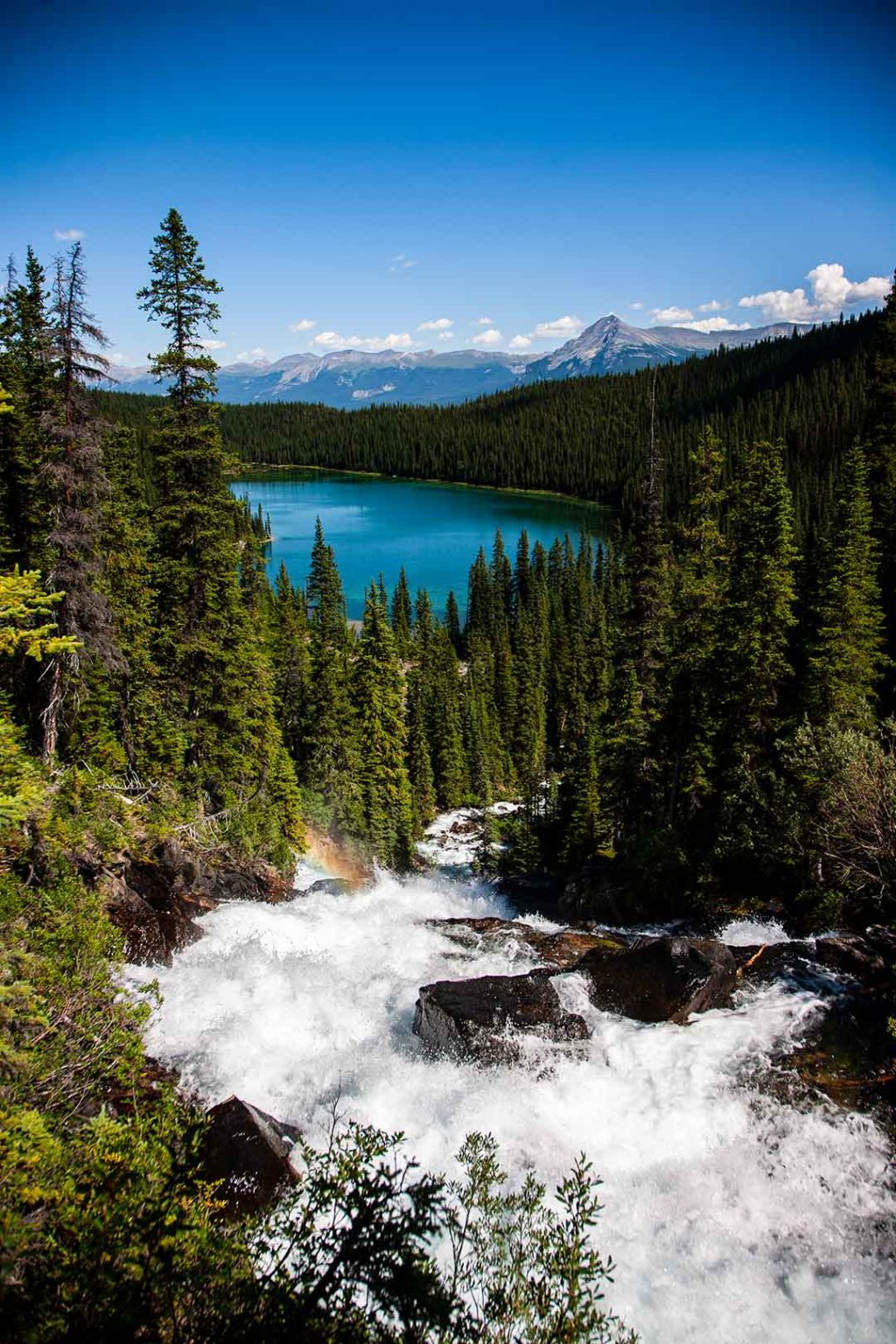 Geraldine Waterfall | Explore Jasper National Park Alberta Canada