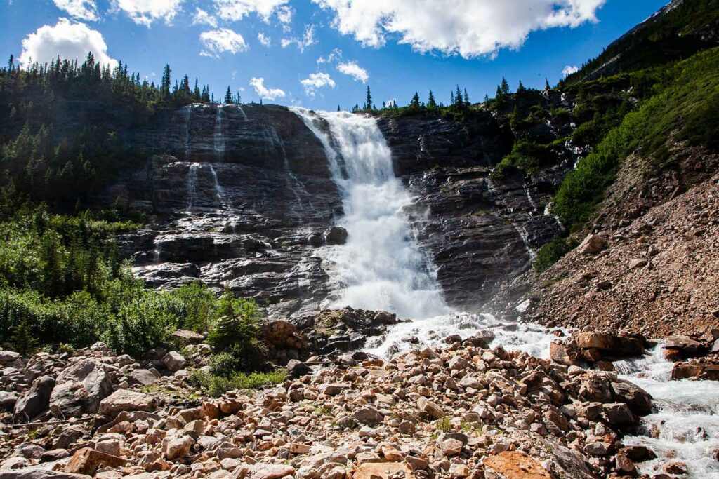 Geraldine Waterfall | All about Jasper National Park