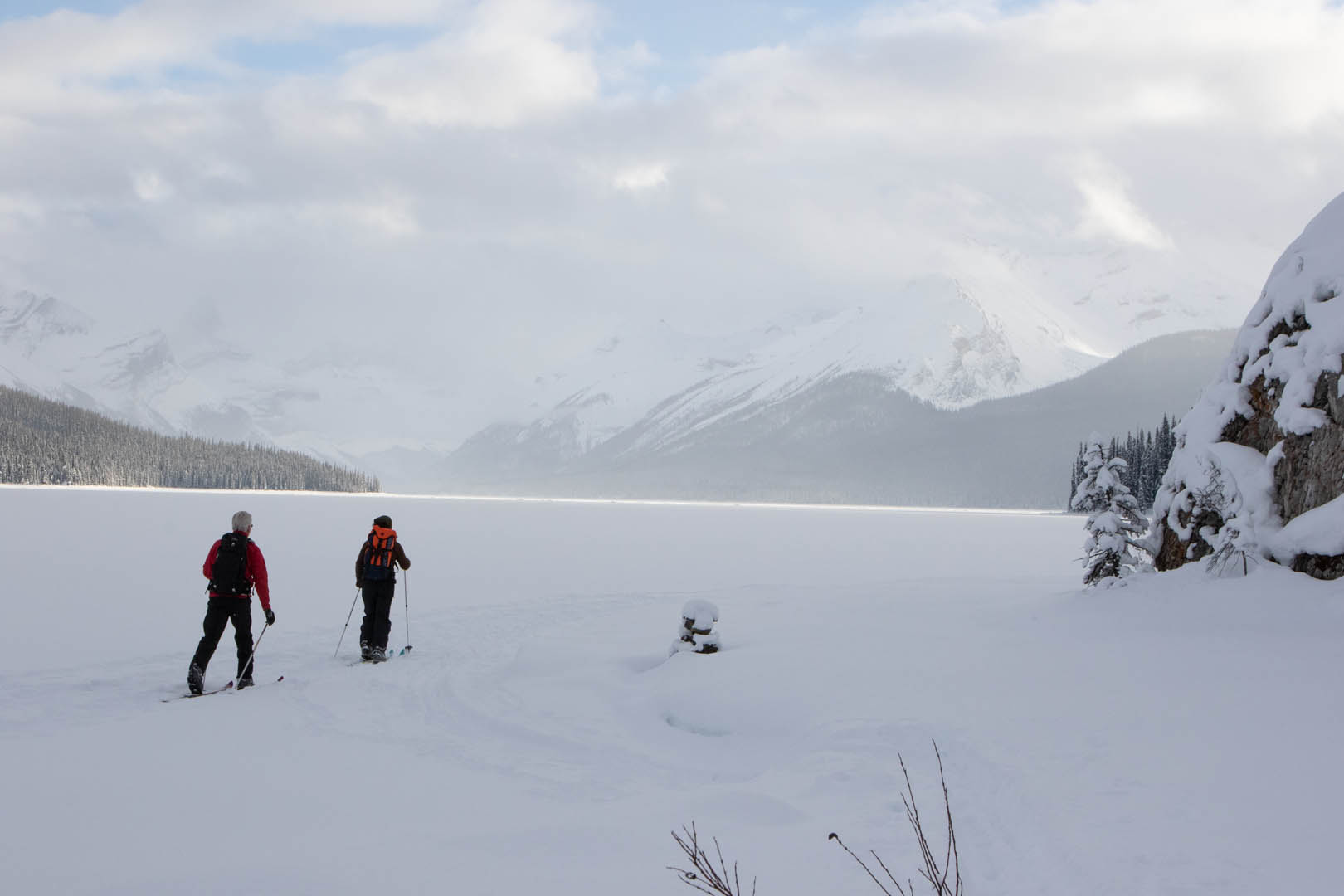 Ski Tour Upper Moose Lake Loop | All about Jasper National Park