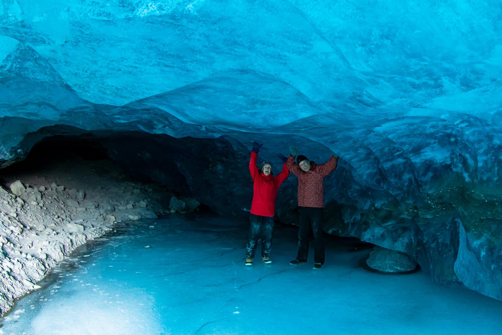 Ice Caves Athabasca Glacier | All about Jasper National Park