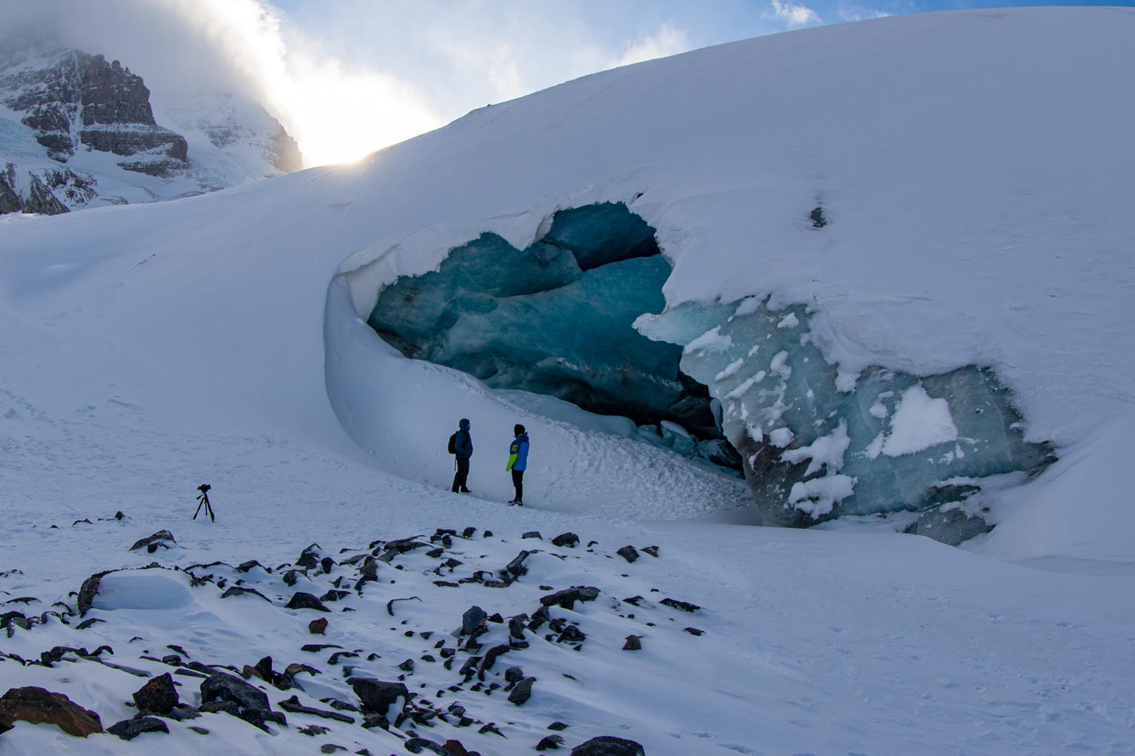 Ice Caves Athabasca Glacier | All about Jasper National Park