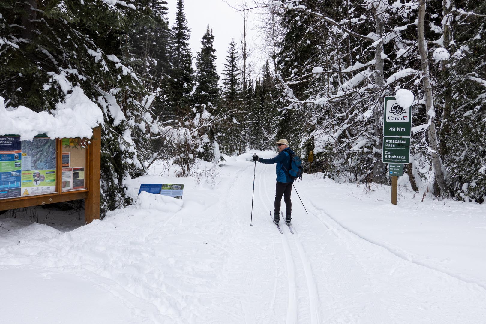 Cross-Country Ski Moab Lake | All about Jasper National Park